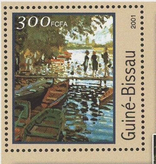 Claude Monet Stamp Famous Art Painter Painting Souvenir Sheet Mint NH ...